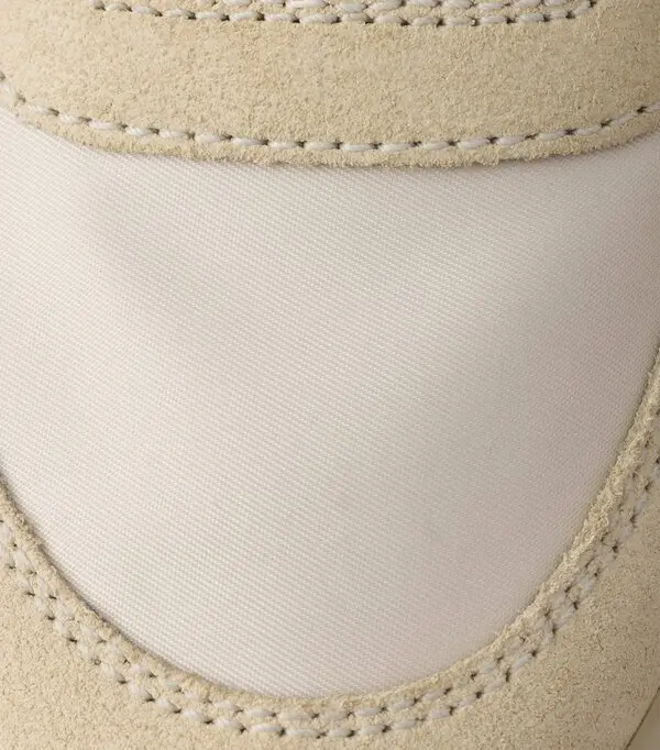 Prada Re-nylon And Suede Downtown Bold Sneakers - Neutral