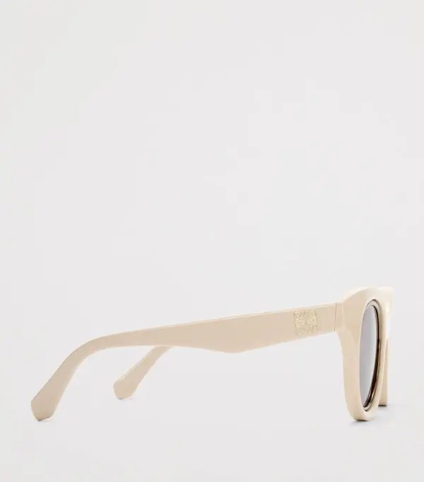 Loewe Mini Anagram Butterfly Sunglasses - Ivory