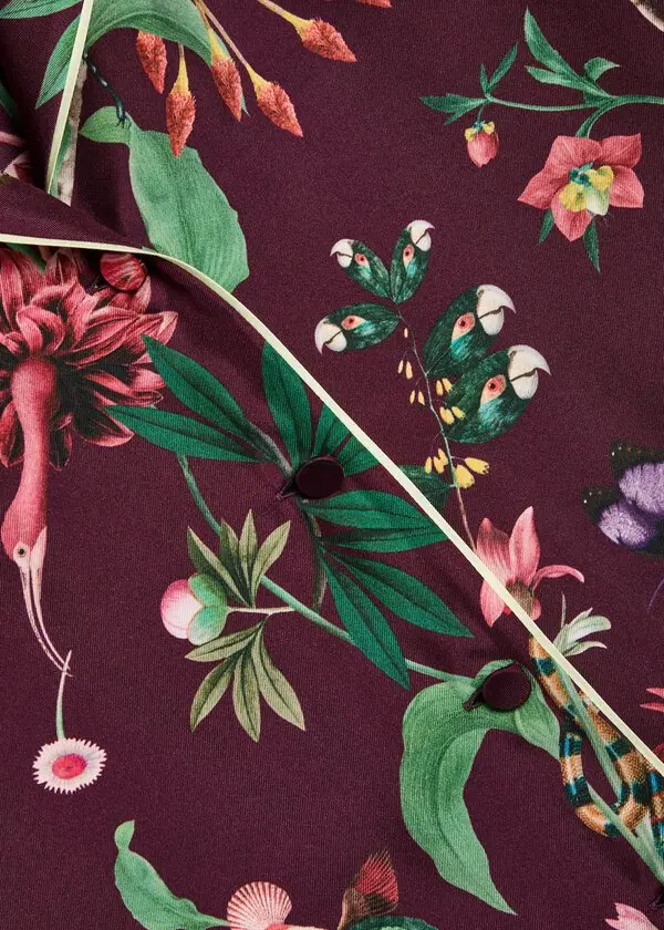 La DoubleJ Zooflora Printed Silk Shirt - Multicoloured