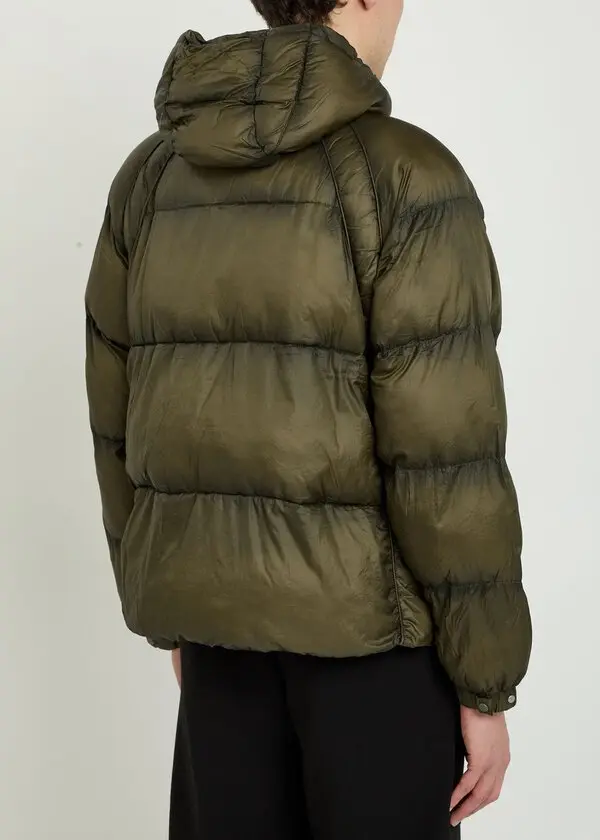 REPRESENT Hooded Nylon Jacket - Olive