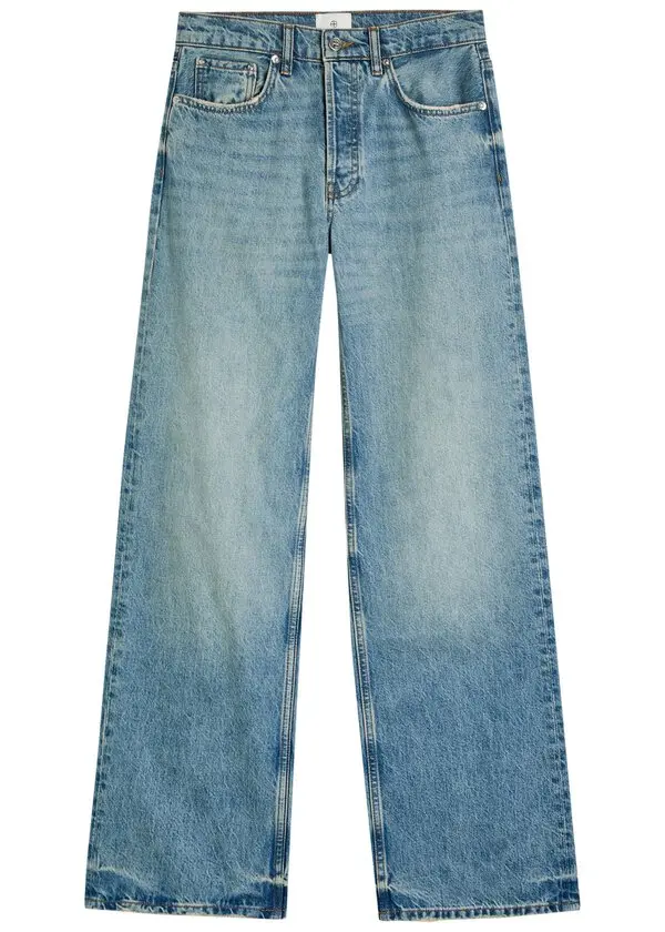 ANINE BING Hugh Wide-leg Jeans