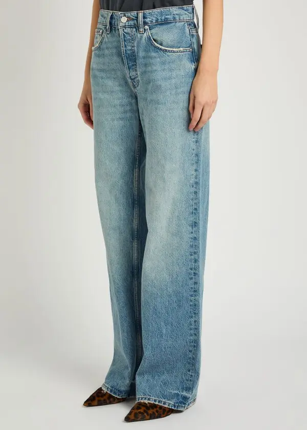 ANINE BING Hugh Wide-leg Jeans