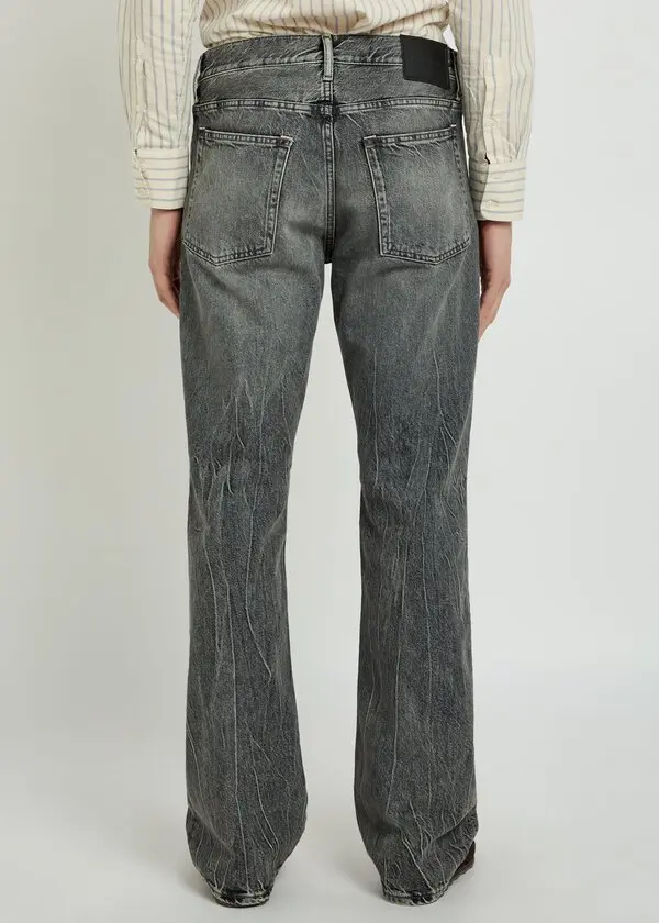 Acne Studios Washed Relaxed Straight-leg Jeans