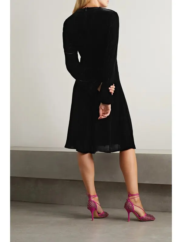 Stella McCartney Velvet Midi Dress