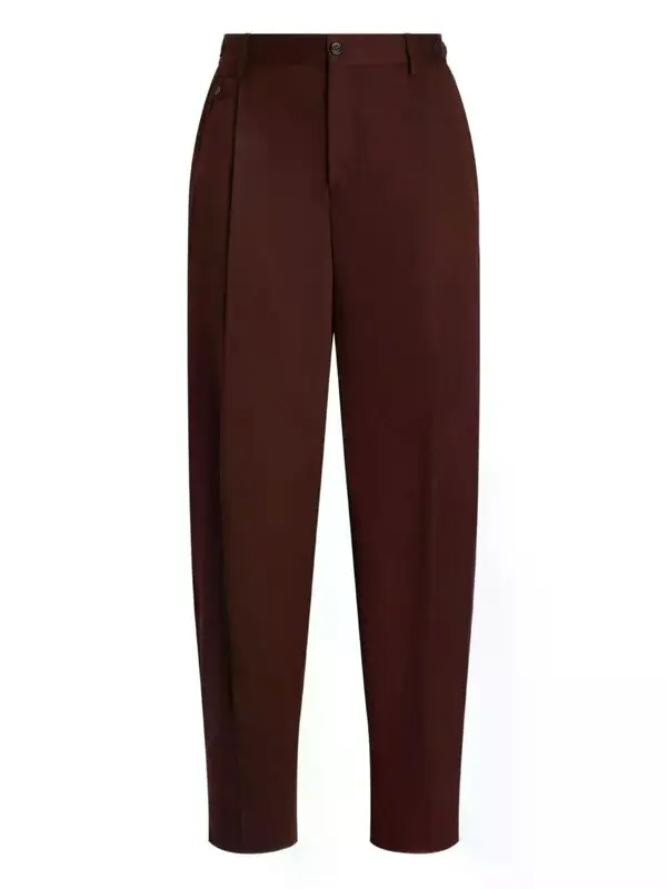 Dolce & Gabbana Pleated Trousers - Brown