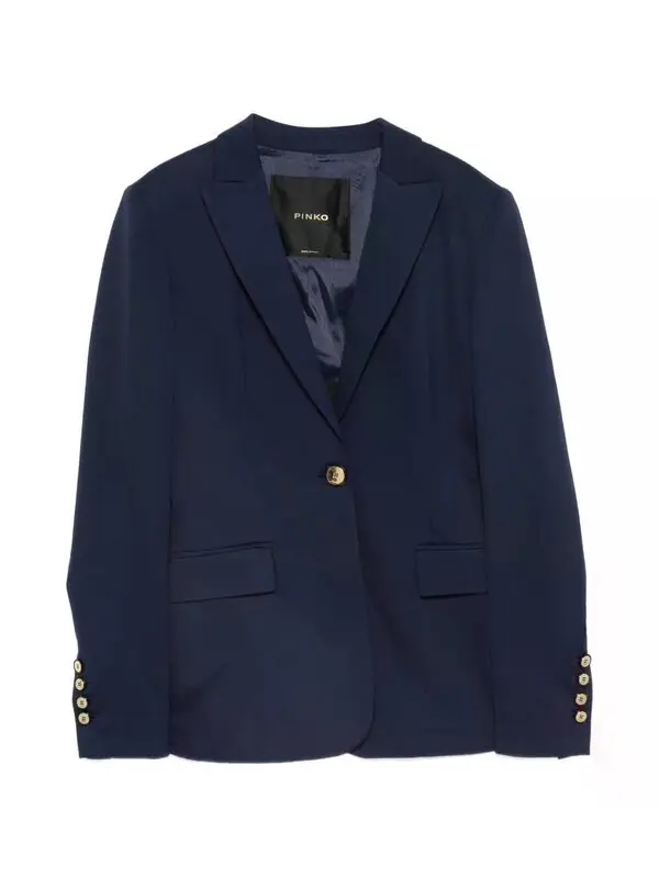 Pinko Flap-pocket Blazer - Blue