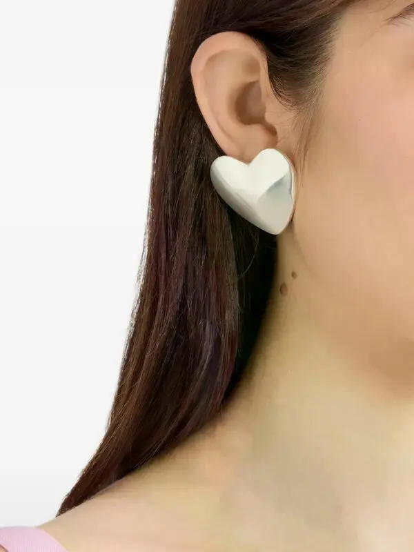 PATOU Heart Clip-on Earrings