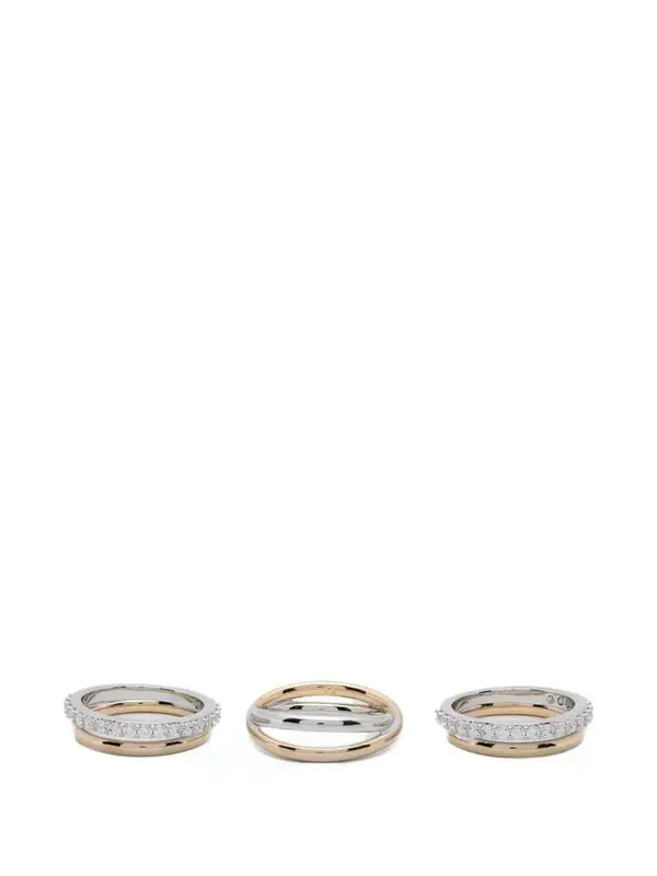 SWAROVSKI Round-cut Cocktail Rings - Silver