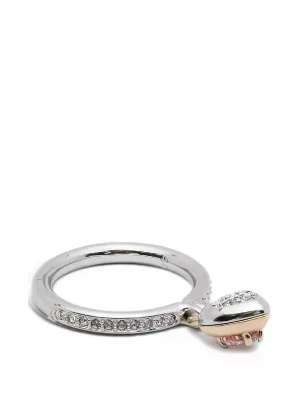 SWAROVSKI Heart-motif Ring - Silver
