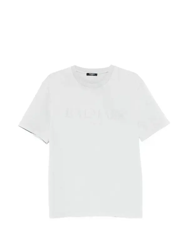 Balmain Logo-embroidered T-shirt