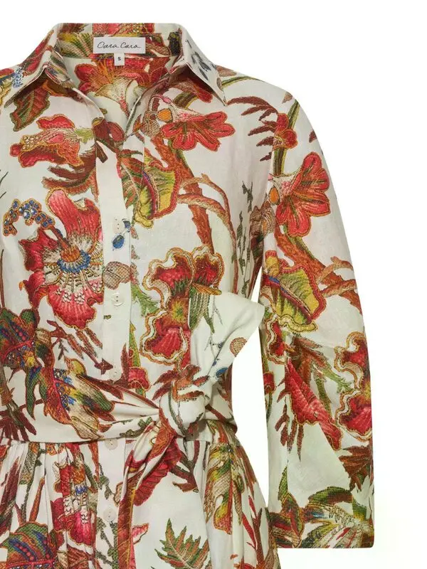 Cara Cara Raya Floral Sash Dress