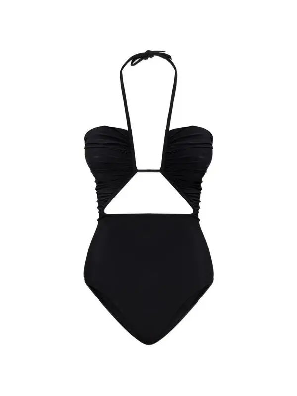 Rick Owens Cut-out Detail Swimsuit - Black
