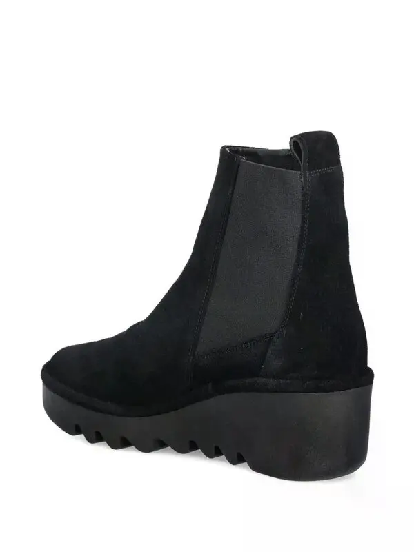 Fly London Elasticated-panel Chelsea Boots
