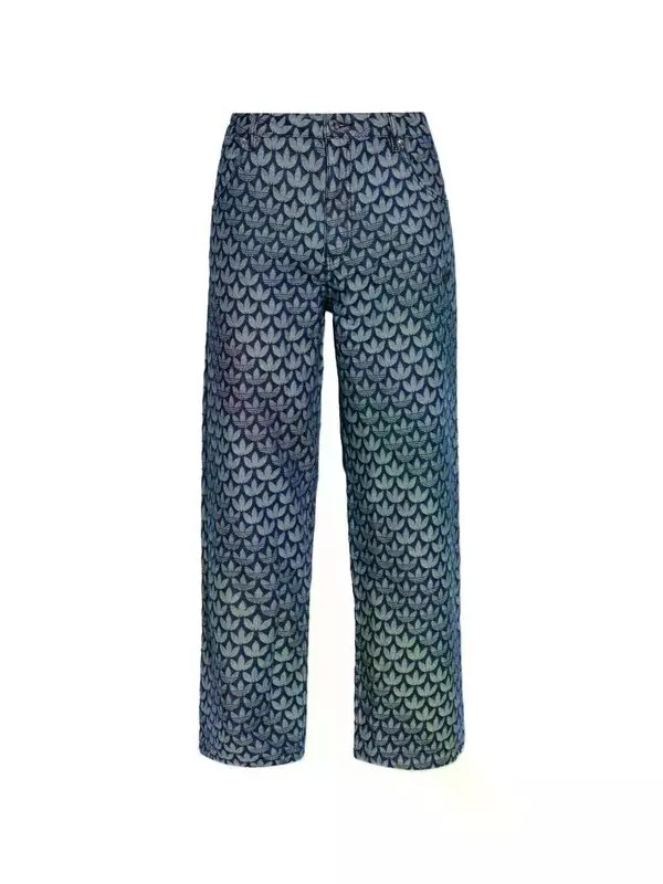 Adidas Patterned Denim Jeans