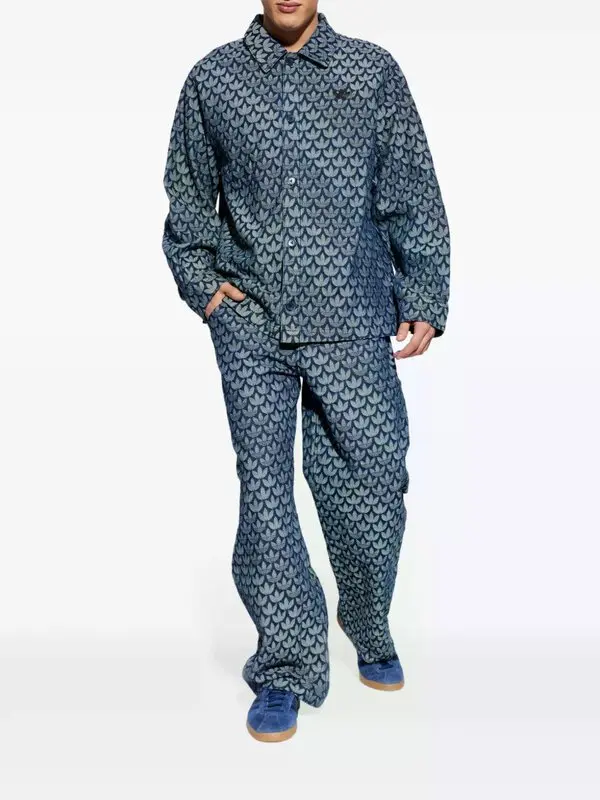 Adidas Patterned Denim Jeans