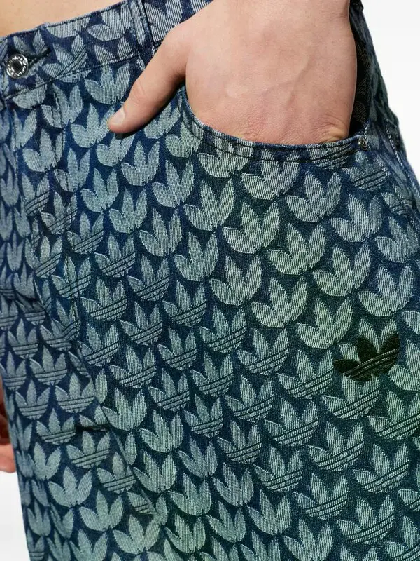 Adidas Patterned Denim Jeans