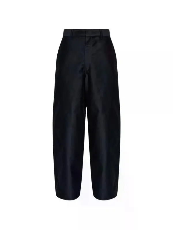 LEMAIRE Button Pocket Trousers - Black