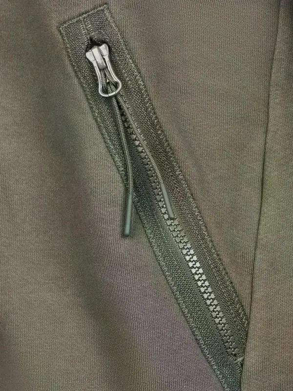 C.P. COMPANY Zip Hooded Sweatshirt - Green