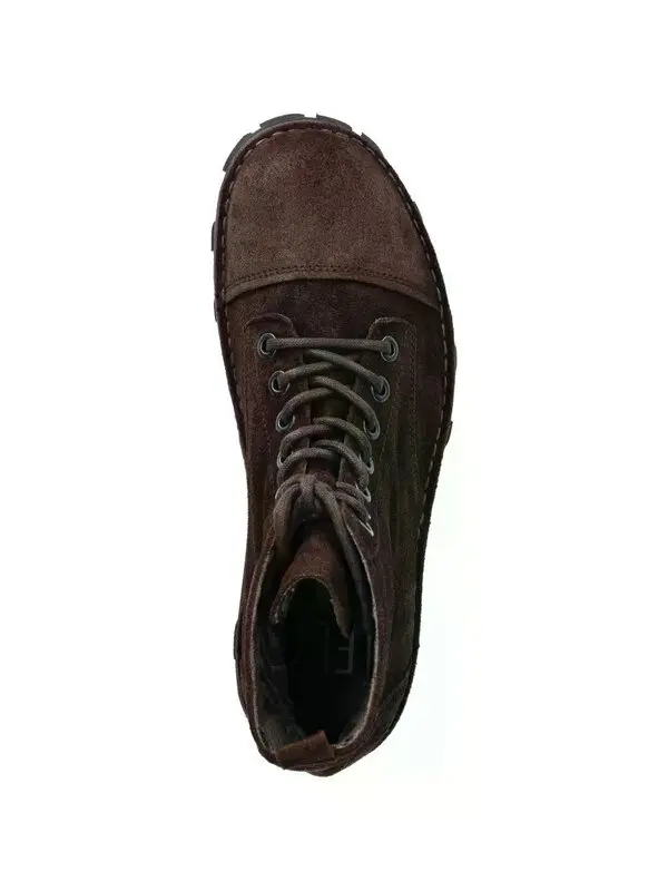 Fly London Lace-up Lug-sole Boots