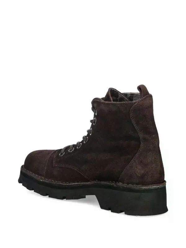 Fly London Lace-up Lug-sole Boots