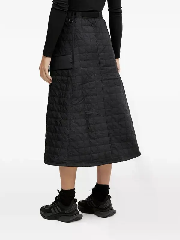 The North Face Quilted Belted Midi Skirt