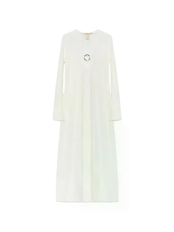 PARAMIDONNA Krista O-ring Textured Dress
