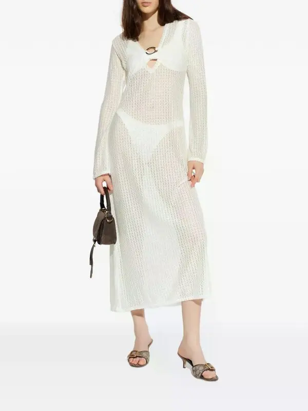 PARAMIDONNA Krista O-ring Textured Dress