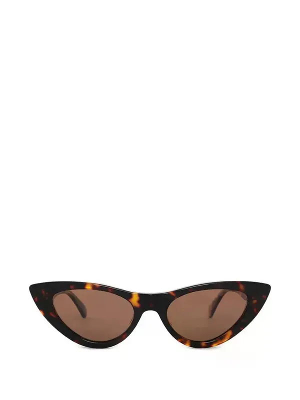 ANINE BING Tortoiseshell Cat-eye Sunglasses - Brown