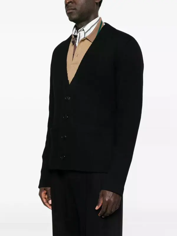 GRIFONI Button-fastening Pocket Cardigan