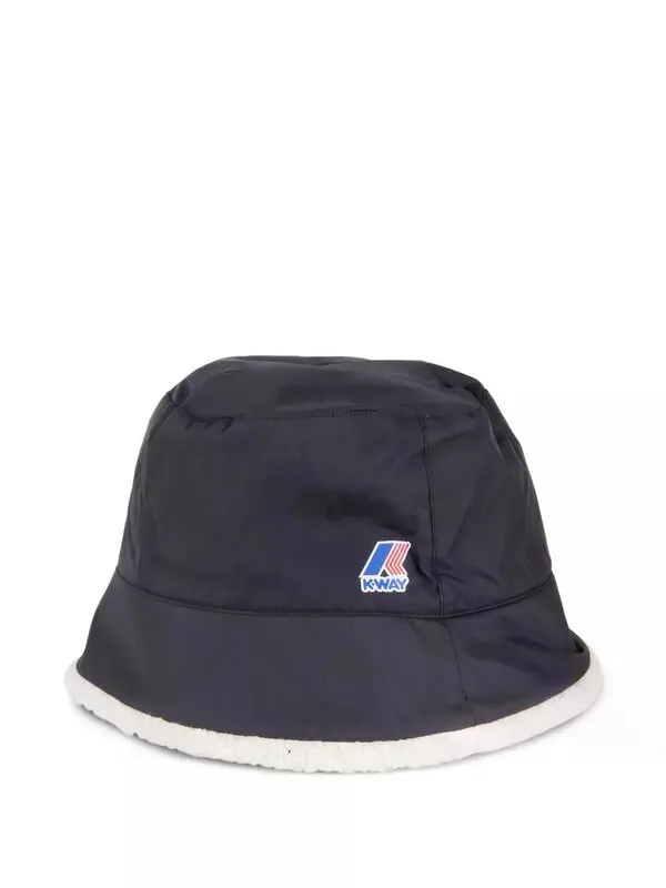 K-WAY Pascalle Logo Bucket Hat - Black