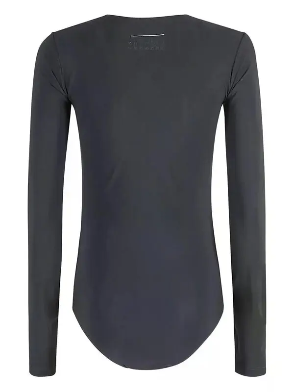 MAISON MARGIELA Long-sleeve Bodysuit - Black