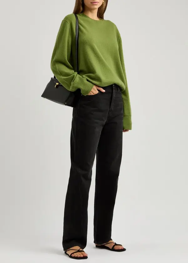 TOTEME Twisted Seam Straight-leg Full Length Jeans
