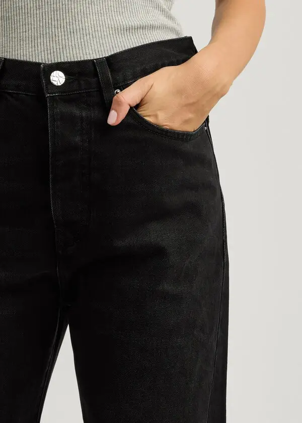 TOTEME Twisted Seam Straight-leg Full Length Jeans