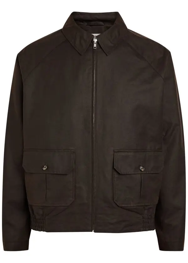 BODE Waxed Cotton Jacket - Brown
