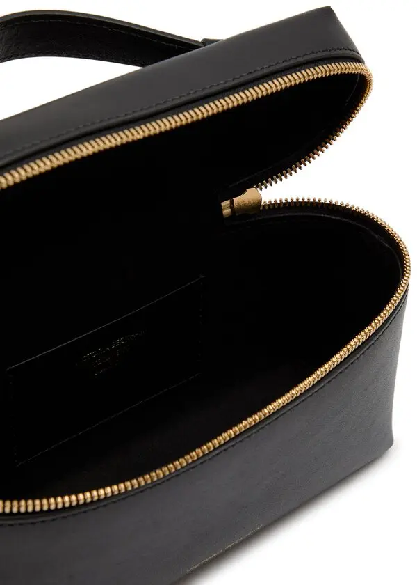 Victoria Beckham Vanity Leather Cross-body Bag - Black