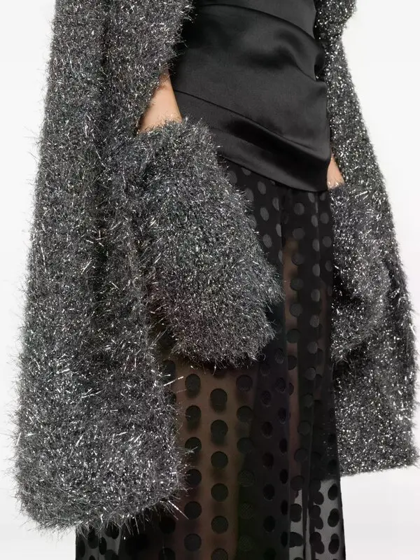 Moschino Metallic Crop Top