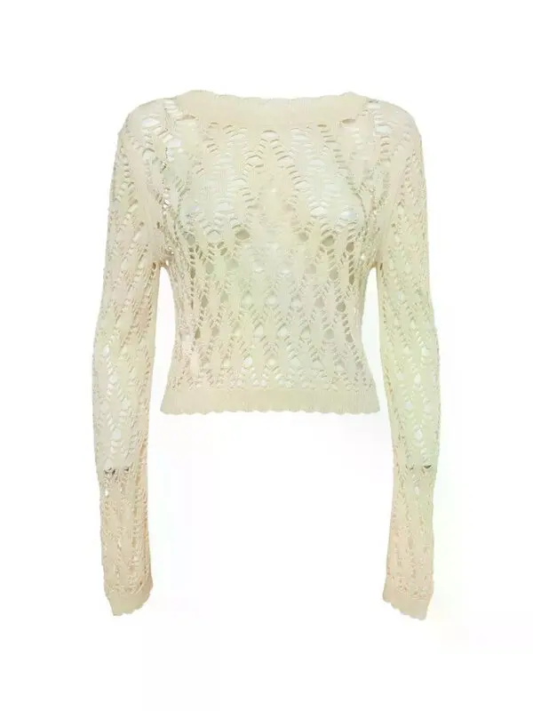 ALLSAINTS Open-knit Long-sleeve Sweater