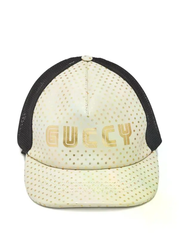 Gucci Logo Baseball Cap - Neutrals