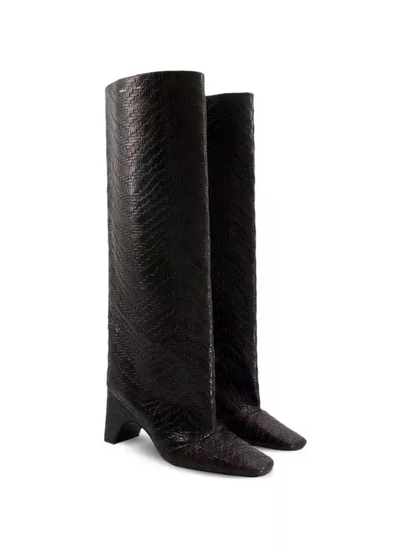 Coperni Textured Knee High Boots