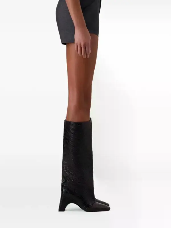 Coperni Textured Knee High Boots