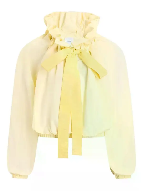 PATOU Tie-neck Top - Yellow