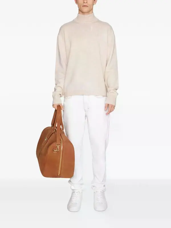 Place Of Ëlms Embroidered Turtleneck Sweater