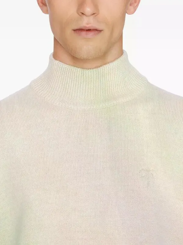 Place Of Ëlms Embroidered Turtleneck Sweater
