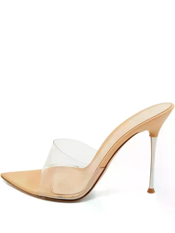 GIANVITO ROSSI Elle Transparent Sandals