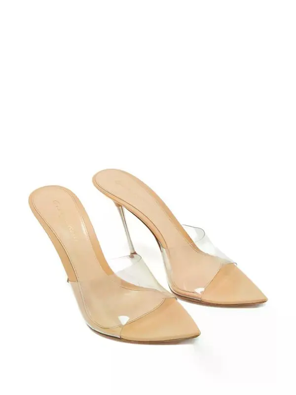 GIANVITO ROSSI Elle Transparent Sandals
