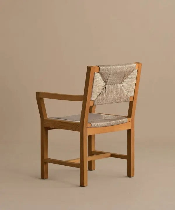 Jenni Kayne Outdoor Montecito Dining Arm Chair Frame