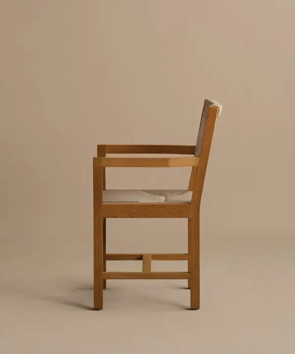 Jenni Kayne Outdoor Montecito Dining Arm Chair Frame