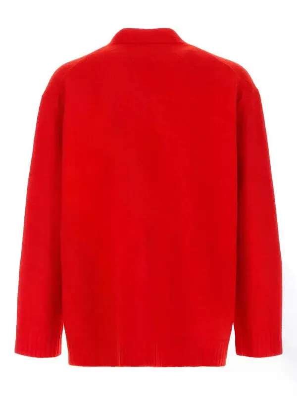 JIL SANDER Buttoned Wool Cardigan