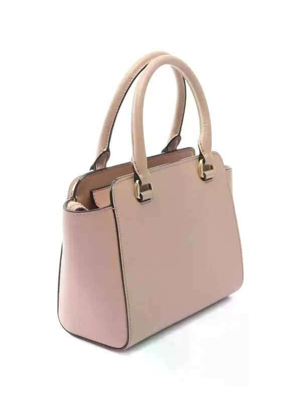 Prada Logo-plaque Saffiano Leather Tote Bag