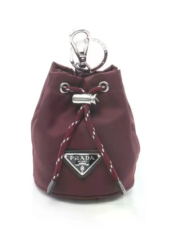 Prada 2020s Speed Lock Bag Charm - Red